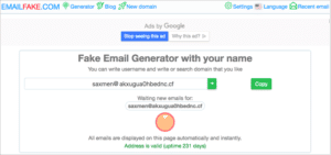 10 Best FAKE EMAIL Generators (Get Free Temp Email Address)