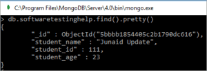 MongoDB Update and Delete Document with Examples