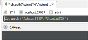 User Authentication in MongoDB