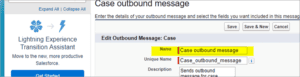 How To Setup And Test Outbound Message In Salesforce?