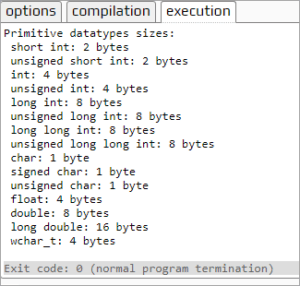 C++ Data Types