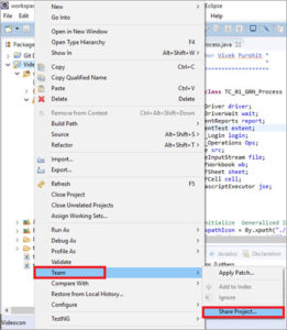 Selenium Integration With GitHub Using Eclipse IDE