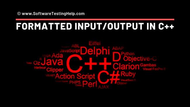 Formatting I O Printf Sprintf Scanf Functions In C 