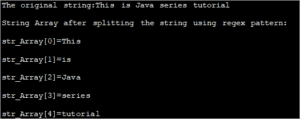 Java String Array- Tutorial With Code Examples