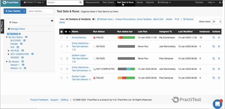 PractiTest Test Management Tool Review Tutorial