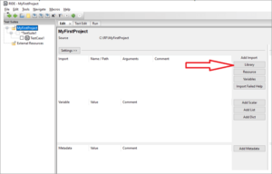 Getting Started With RIDE - Robot Framework IDE