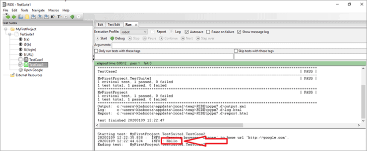 Understanding And Working With Robot Framework
