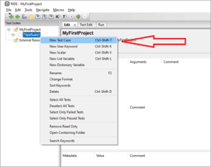 Getting Started With RIDE - Robot Framework IDE