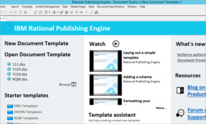 IBM Rational Publishing Engine Tool Hands-on Tutorial