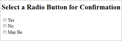 How To Select Radio Buttons In Selenium WebDriver?