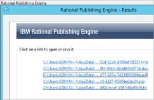 IBM Rational Publishing Engine Tool Hands-on Tutorial