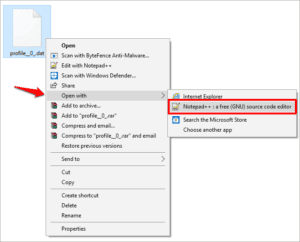 How To Open .DAT File
