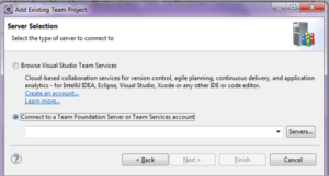 How to Use Microsoft TFS for JAVA Projects with Eclipse in DevOps