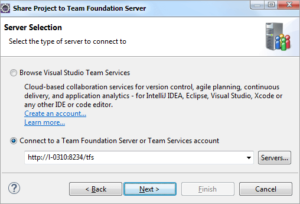 How to Use Microsoft TFS for JAVA Projects with Eclipse in DevOps