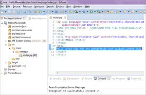 How to Use Microsoft TFS for JAVA Projects with Eclipse in DevOps