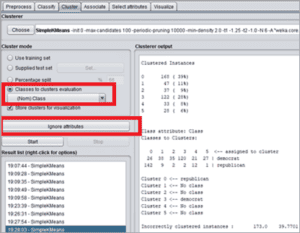 WEKA Explorer: Visualization, Clustering, Association Rule Mining