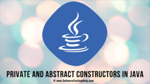 Private, Abstract, Array And String Constructor In Java