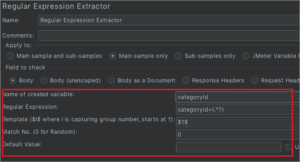 Using Post Processor In JMeter (Regular Expression Extractor)