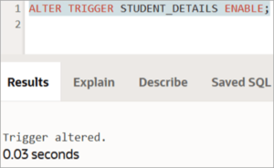 Triggers In PL SQL: Tutorial With Example Programs