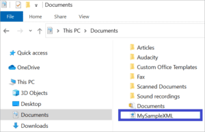 How To Open XML File In Excel, Chrome And MS Word