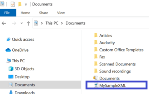 How To Open XML File In Excel, Chrome And MS Word