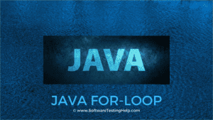 Java For Loop Tutorial With Program Examples
