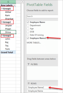 Pivot Table Grouping, Ungrouping And Conditional Formatting