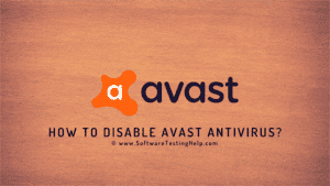 How To Disable Avast Antivirus | Turn Off Avast Antivirus