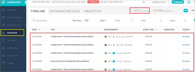 LambdaTest Tutorial for Cross Browser Test Automation