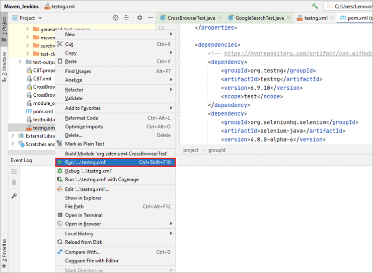 LambdaTest Tutorial for Cross Browser Test Automation