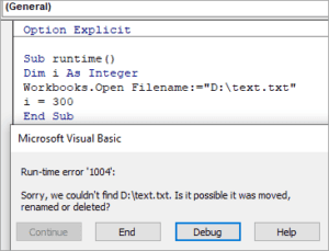 Error Handling In VBA - Tutorial With Practical Examples