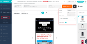 LambdaTest Tutorial for Cross Browser Test Automation
