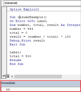 Error Handling In VBA - Tutorial With Practical Examples