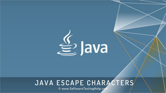 Reserved Characters In Java