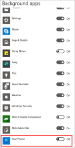 What Is Yourphone.exe in Windows 10 And How To Disable It