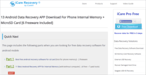 Top 10 Android Data Recovery Software [2025 App Rankings]