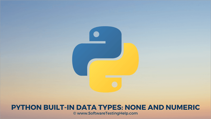 Python Built In Data Types None And Numeric