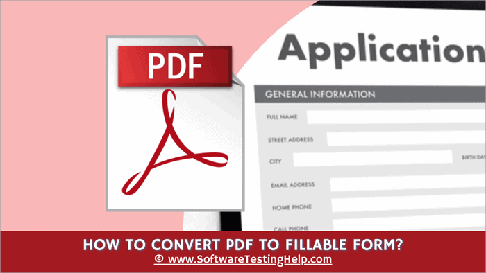 How To Convert PDF To Fillable Form Create A Fillable PDF