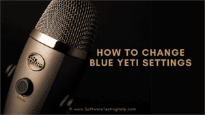 How to change Blue Yeti Settings