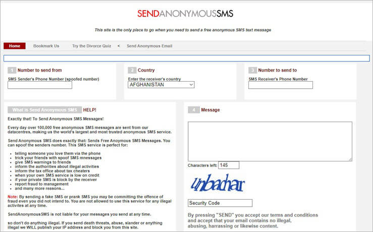 11 Best Websites to Send Free Text Message (SMS) Online