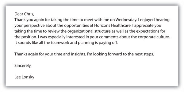 How To Write Thank You Email After Interview Sample With Examples