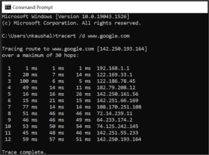 How Traceroute (Tracert) Command Works on Linux and Windows (Examples)