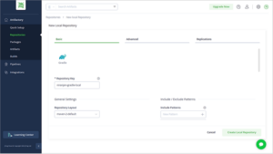 Working with Gradle and GO Package Type in JFrog Artifactory