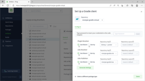 Working with Gradle and GO Package Type in JFrog Artifactory