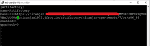 Setup of RPM and Debian repositories with JFrog Artifactory