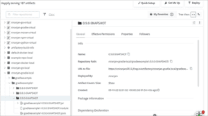 Working with Gradle and GO Package Type in JFrog Artifactory