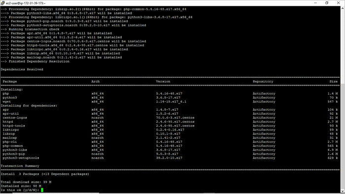 Setup of RPM and Debian repositories with JFrog Artifactory