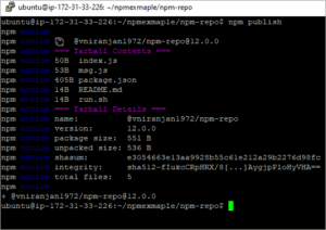 NPM Package Type and Jenkins Integration in JFrog Artifactory