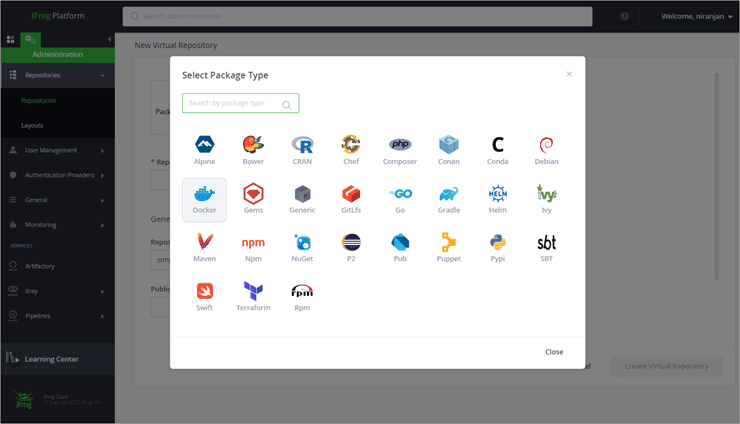 Create Generic, Python and Docker Package Repositories with JFrog ...