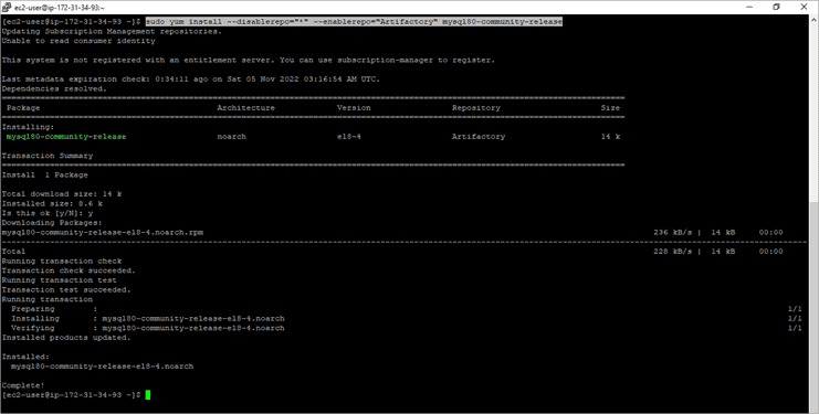 Setup of RPM and Debian repositories with JFrog Artifactory